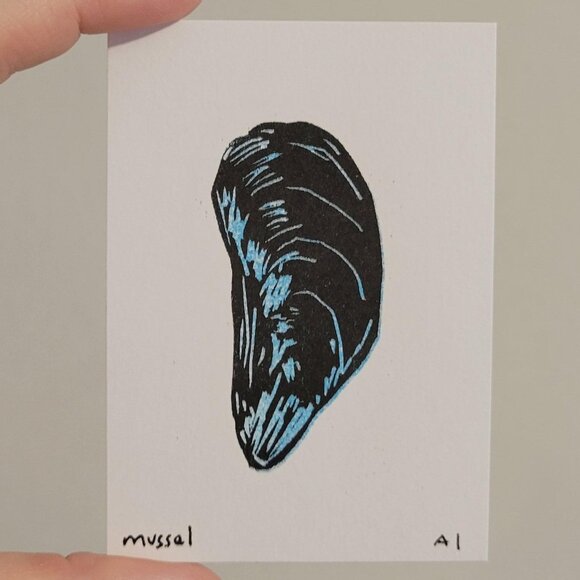 Inciardi Prints | Art | Inciardi Mini Print Mussel | Poshmark